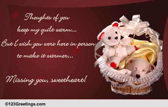 Missing You This Winter... Free Miss You eCards, Greeting Cards | 123 ...