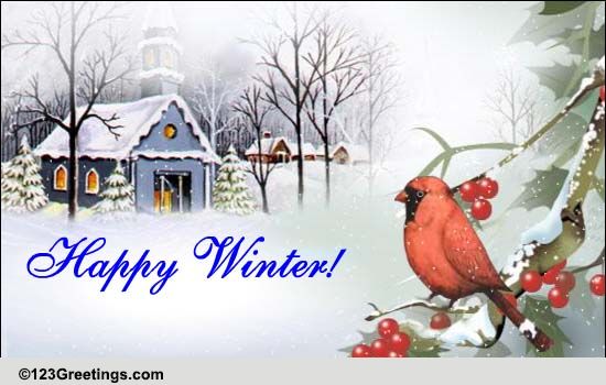 Warm Wishes On Winter. Free Happy Winter eCards, Greeting Cards | 123 ...