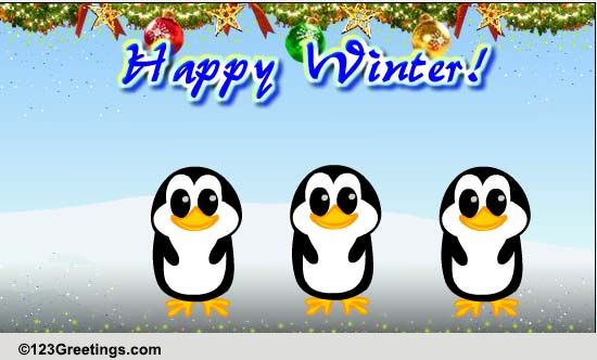 Say, 'Happy Winter'! Free Happy Winter eCards, Greeting Cards | 123 ...