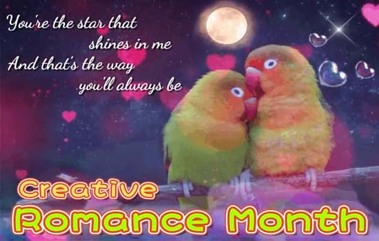 Creative Romance Month Cards, Free Creative Romance Month Wishes | 123 ...