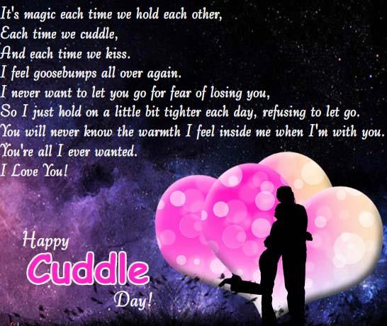 Cuddle Day Cards, Free Cuddle Day Wishes, Greeting Cards | 123 Greetings