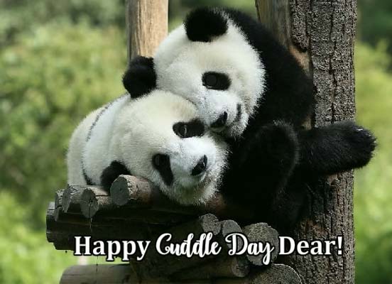 A Tight Cuddle To Make U Smile... Free Cuddle Day eCards, Greeting ...