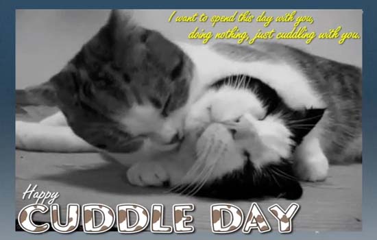 Cuddling With You Free Cuddle Day eCards, Greeting Cards | 123 Greetings