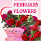 My February Flowers Card For You. Free February Flowers eCards | 123 ...