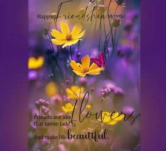 Flowers Friends Quotes Sterling Silver 'If Friends Were Flowers, I'd