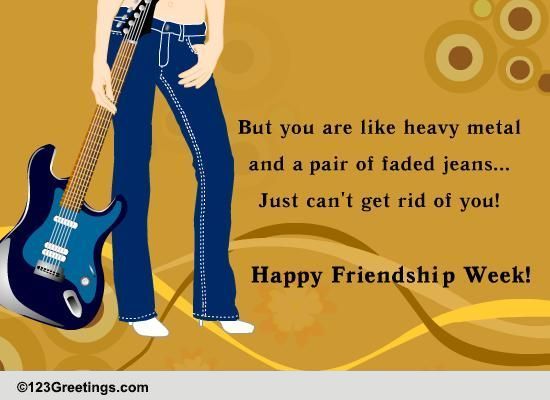 Forever Friends... Free Intl. Friendship Week eCards, Greeting Cards ...