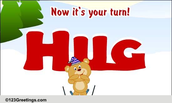 Coming To Hug U On Hug Day! Free Hug Day eCards, Greeting Cards | 123 ...