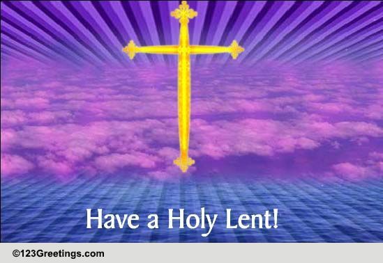 Divine Blessings Of The Lord. Free Lent eCards, Greeting Cards | 123 ...