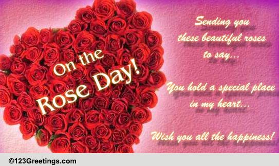Beautiful Roses To Say... Free Rose Day eCards, Greeting Cards | 123 ...