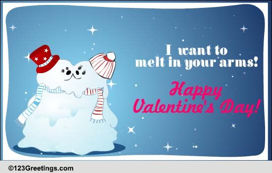 Melt In Your Arms On V'day! Free Hugs eCards, Greeting Cards | 123 ...