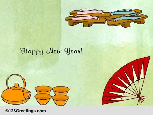 A Joyous New Year! Free Japanese New Year eCards, Greeting Cards | 123 ...