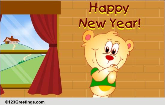 New Year Hug For Your Family. Free Family eCards, Greeting Cards | 123 ...