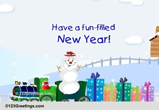 Wishes For New Year Fun. Free Fun, Humor & Games eCards | 123 Greetings