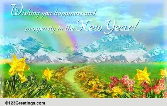 Happiness And Prosperity... Free Inspirational Wishes eCards | 123 ...
