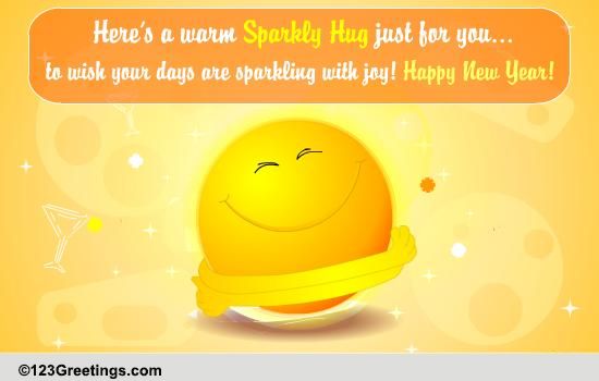 New Year Hug... Free Love eCards, Greeting Cards | 123 Greetings