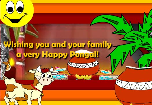 Happy Pongal Wishes! Free Pongal eCards, Greeting Cards | 123 Greetings