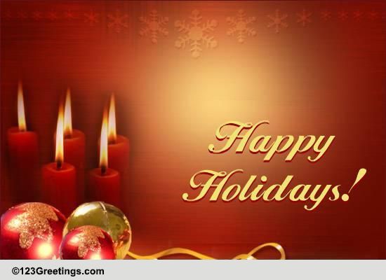 Holiday Blessings... Free Seasonal Blessings eCards, Greeting Cards ...