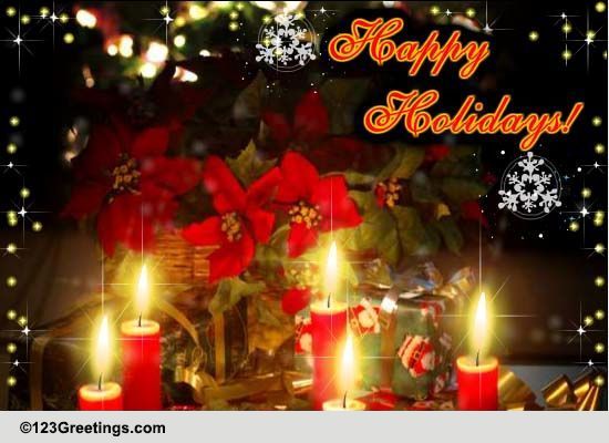 Seasonal Blessings... Happy Holidays! Free Seasonal Blessings eCards ...