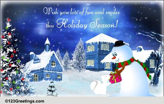 Season Of Joy And Good Cheer! Free Holiday Cheer eCards, Greeting Cards ...