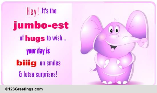 Send a Hug Day Friendly Hugs Cards, Free Send a Hug Day Friendly Hugs ...