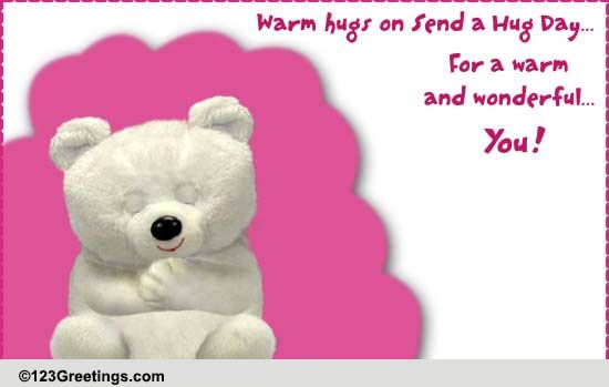 Cute, Warm Hugs! Free Warm Hugs eCards, Greeting Cards | 123 Greetings