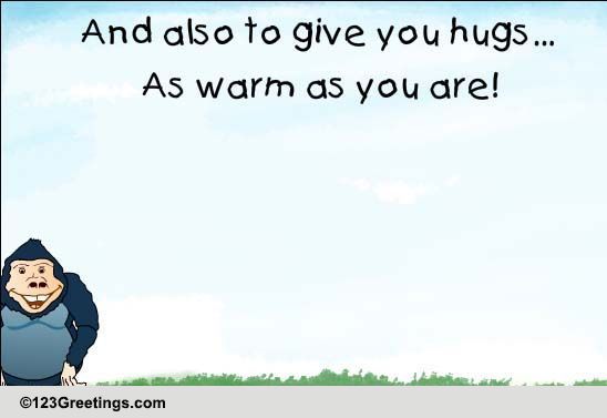 Thank You... Hugs For You! Free Thank You eCards, Greeting Cards | 123 ...