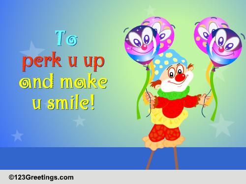 A Cheer-y 'Hi'! Free Cheer Up Day eCards, Greeting Cards | 123 Greetings