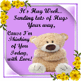 Hug Week Cards, Free Hug Week Wishes, Greeting Cards | 123 Greetings