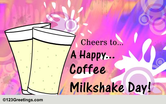 A Cool Coffee Milkshake Day... Free National Coffee Milkshake Day ...
