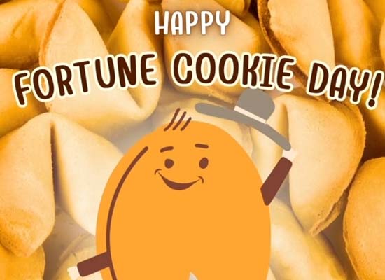 Good Luck On Fortune Cookie Day. Free National Fortune Cookie Day ...