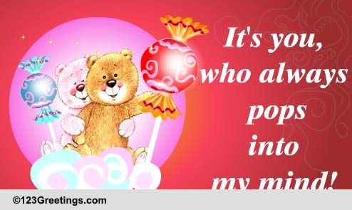 Pops Into My Mind! Free National Lollipop Day eCards, Greeting Cards ...