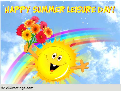 Summer Leisure Day Cards, Free Summer Leisure Day Wishes, Greeting ...