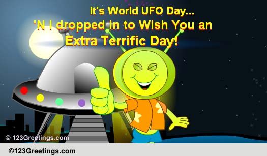 World UFO Day Cards, Free World UFO Day Wishes, Greeting Cards | 123 ...