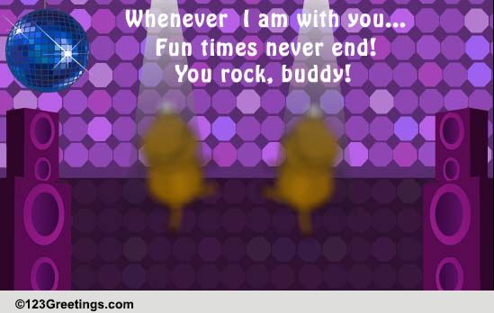 Rocking Best Friends Day! Free Fun eCards, Greeting Cards | 123 Greetings