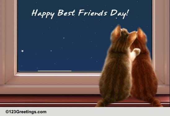 How Much I Treasure You! Free Happy Best Friends Day eCards | 123 Greetings