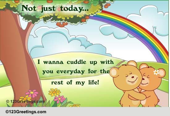 Love You So Much! Free Cuddle Up Day eCards, Greeting Cards | 123 Greetings