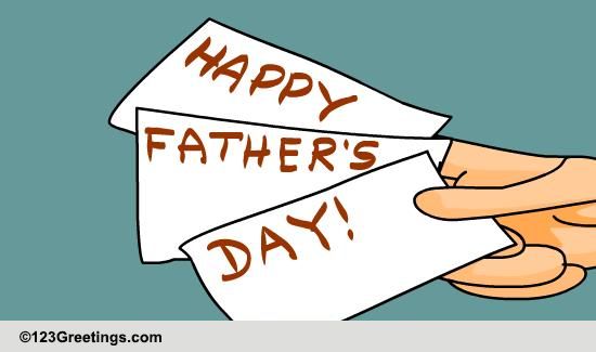 Lucky To Have U As Dad! Free Happy Father's Day eCards, Greeting Cards ...