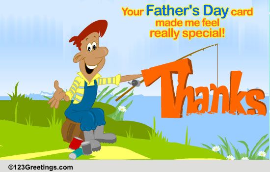 Father's Day Thank You Cards, Free Father's Day Thank You Wishes | 123 ...