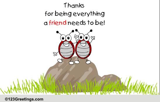You Are A True Friend... Free A Friend in Need is a Friend Indeed Day ...