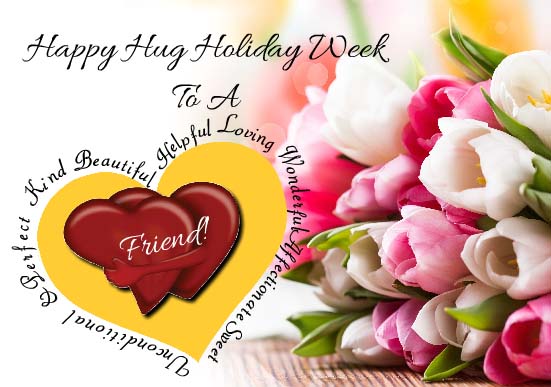 Hugging Hearts! Free Hug Holiday Week eCards, Greeting Cards | 123 ...