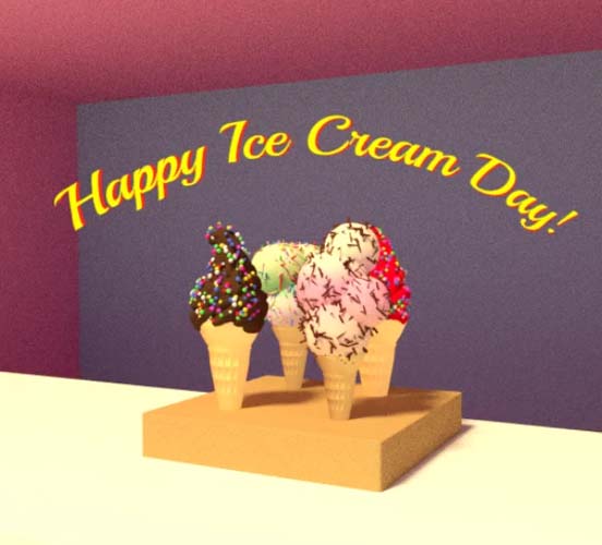 Happy Ice Cream Day... Free Ice Cream Day eCards, Greeting Cards | 123 ...