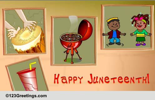 Juneteenth Cards, Free Juneteenth Wishes, Greeting Cards | 123 Greetings