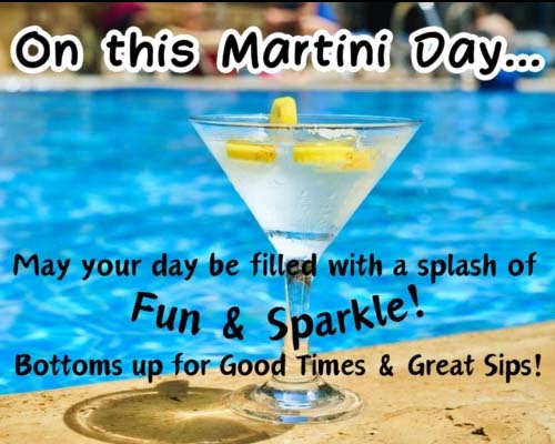 Martini Day Splash Of Fun And Sparkle. Free National Martini Day eCards ...