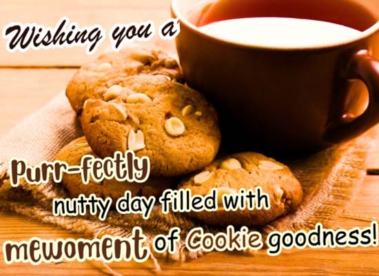 National Peanut Butter Cookie Day Cards, Free National Peanut Butter ...
