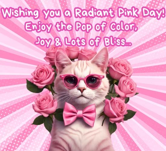 Radiant Pink Day Wish... Free National Pink Day eCards, Greeting Cards ...