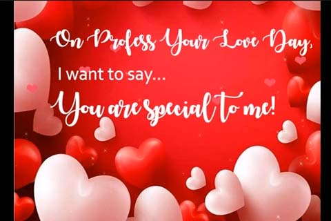 A Special Smile, A Special Face! Free Profess Your Love Day eCards ...