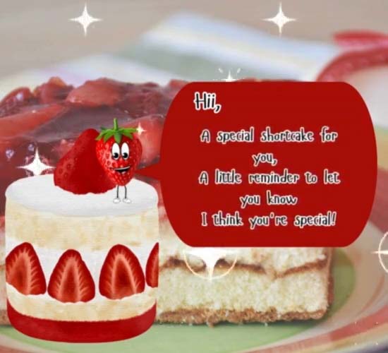 Strawberry Shortcake Day Cards, Free Strawberry Shortcake Day Wishes ...