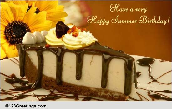 Summer Birthday Cards, Free Summer Birthday Wishes, Greeting Cards ...