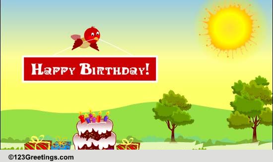 Sunny Wishes On Summer Birthday. Free Birthday eCards, Greeting Cards ...