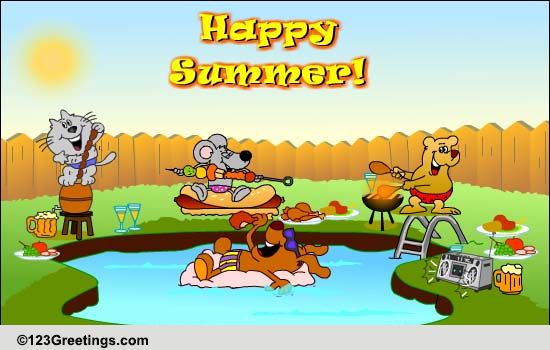 Summer Wishes For Friends And Family. Free Friends & Family eCards ...